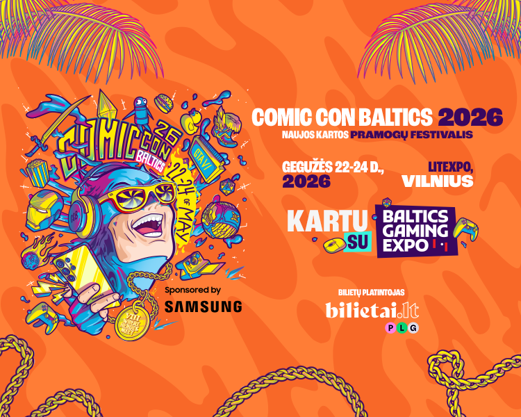 COMIC CON BALTICS 2026 SPONSORED BY SAMSUNG | Vilnius Events