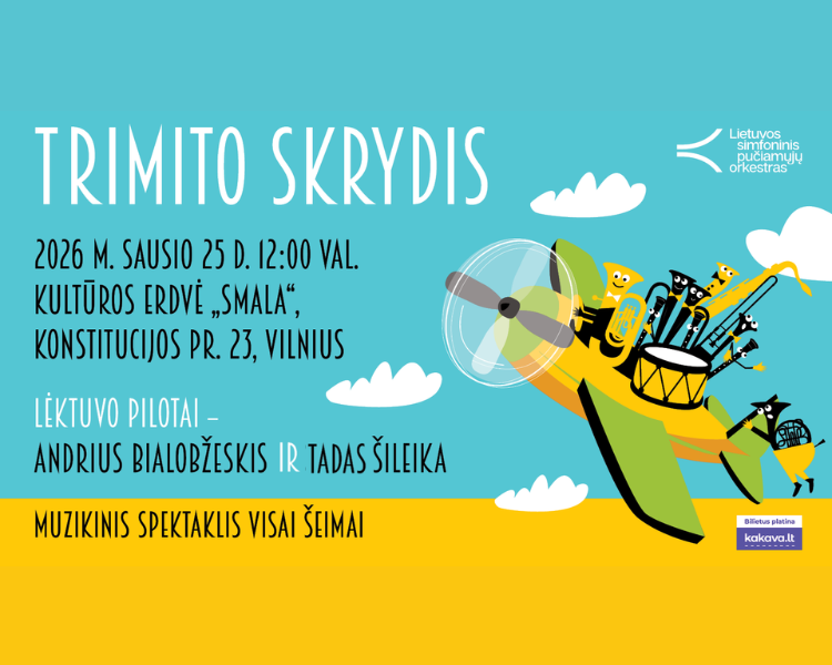 Musical performance “The Flight of a Trumpet” | Vilnius Events